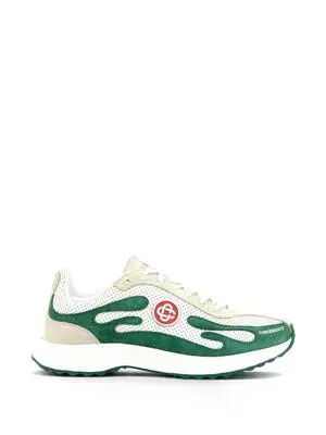 CASABLANCA Stade Logo-patch Low-top Sneakers - White