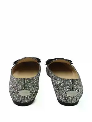 JIMMY CHOO Gala Bow Loafers