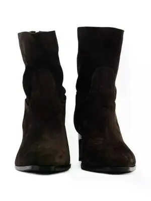 Elena Iachi Suede Ankle Boots