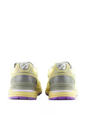 AUTRY Hyperway Panelled Low-top Sneakers - Yellow