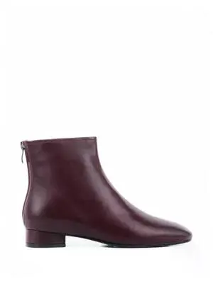PRETTY LOAFERS Rear-zip Ankle Boots