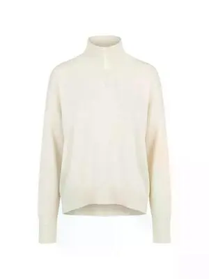 Patrizia Pepe High-neck Logo-plaque Sweater