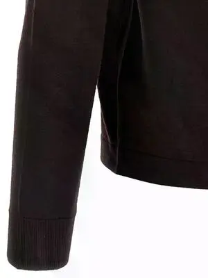LARMERI STUDIO Button-up Long-sleeved Polo Shirt