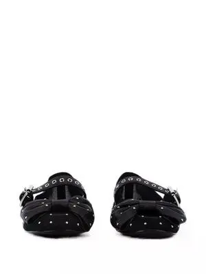 BIBI LOU Gaela Studded Bow Ballet Flats