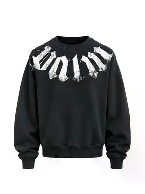 Palm Angels Big-neck Logo Loose Sweatshirt