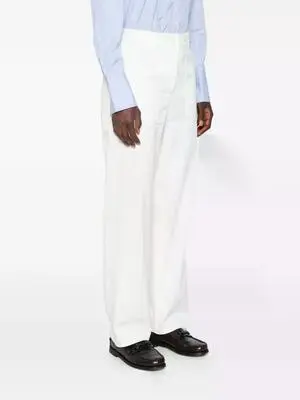 Aspesi Patch-pocket Straight-leg Trousers