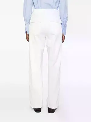 Aspesi Patch-pocket Straight-leg Trousers