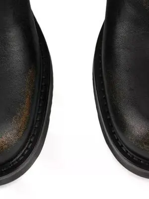 Elena Iachi Bohemian Distressed Ankle Boots