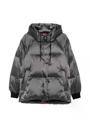 SEA WING Quilted Hooded Jacket - Grey