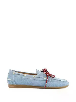 TORAL SHOES Nahua Round-toe Loafers - Blue