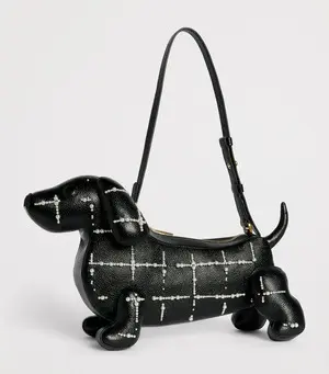 Thom Browne Baby Leather Hector Shoulder Bag