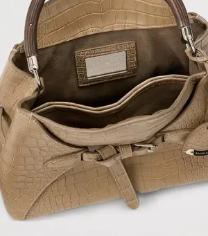 Ralph Lauren Alligator Leather The Top-handle Bag