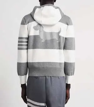 Thom Browne 4-bar Stripe Hector Hoodie