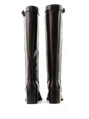 PAUL WARMER 65mm Almond-toe Boots