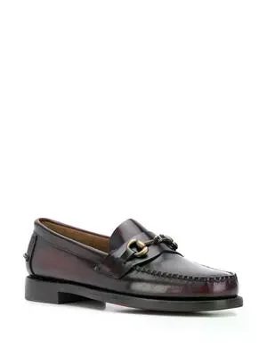 SEBAGO Horse-bit Embellished Loafers - Brown