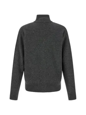 LARMERI STUDIO Camionair Zip-up Cardigan