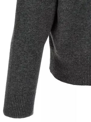 LARMERI STUDIO Camionair Zip-up Cardigan