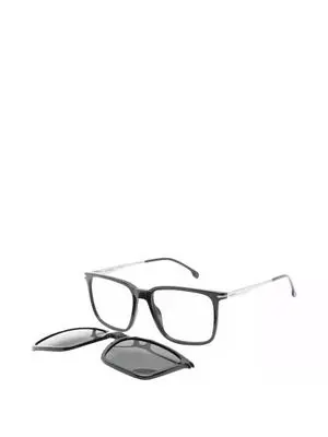 Carrera Eyewear Square-frame Clip-on Glasses