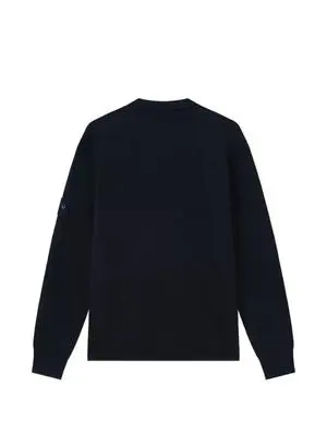 Stone Island Logo-patch Crew-neck Sweater