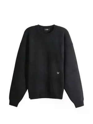 WILLY CHAVARRIA Logo-embroidered Sweater - Black