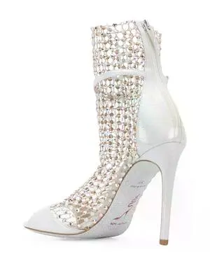 Rene Caovilla Woven Sequin 105mm Sandals