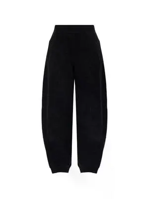Max Mara Wool And Cashmere Jogging Trousers Dark