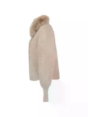 Pho Firenze Collar Geometric-knit Jacket