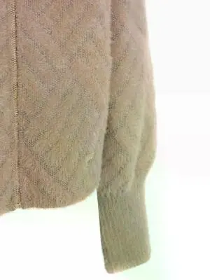 Pho Firenze Collar Geometric-knit Jacket