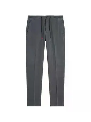 Kiton Drawstring Elasticated-waistband Trousers - Grey