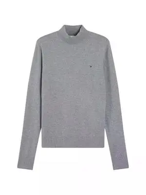 Tommy Hilfiger High-neck Logo-patch Sweater