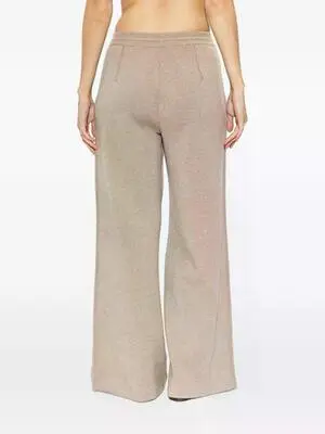 Max Mara Wool And Cashmere Trousers Beige
