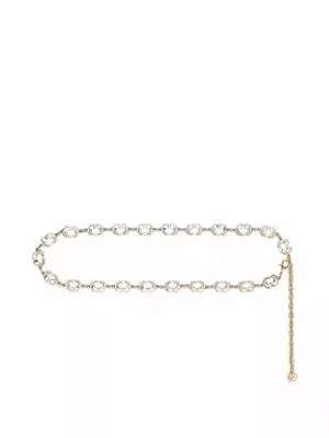 Maje Chain Belt With Gold Links Golden