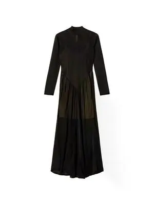 TWINSET Long Knit Dress With Gathering