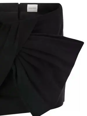 7 For All Mankind Bow-detail Mini Skirt