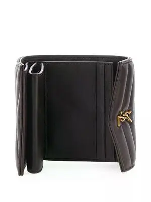 SAINT LAURENT Cassandre Chevron-quilted Wallet