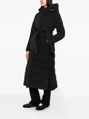 SEA WING Hooded Belted Coat