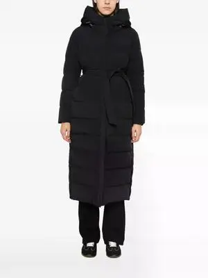 SEA WING Hooded Belted Coat