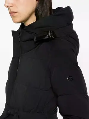 SEA WING Hooded Belted Coat