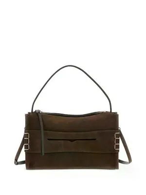 JW Anderson Medium Loafer Suede Shoulder Bag