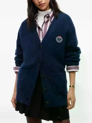 Tommy Hilfiger Logo-patch V-neck Cardigan