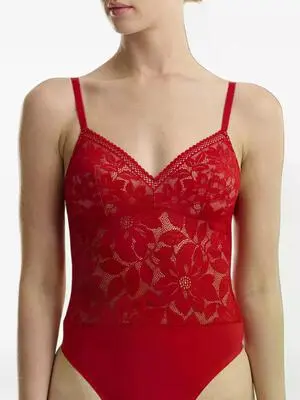 Wolford Floral-lace Bodysuit