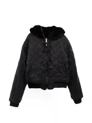 ERL Faux-fur Reversible Quilted Jacket
