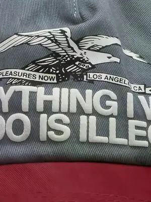 PLEASURES Illegal Snapback Cap