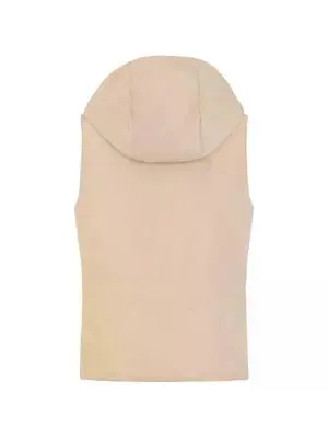 MOORER Embroidered Hooded Vest