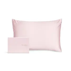 SILK ADDICT Luxury Mulberry Silk Pillowcase Pale - Pink