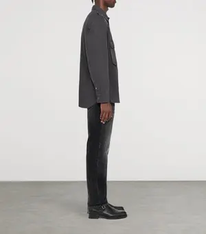 ALLSAINTS Cotton-linen Hart Oversized Shirt