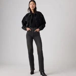 LEVI'S Ribcage Full Length Jeans
