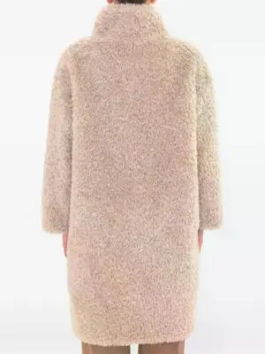 Herno Faux-fur Funnel-neck Coat