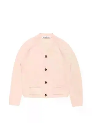 Acne Studios Cashmere V-neck Cardigan - Pink