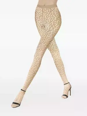 Wolford Sweet Dots Tights - Neutrals